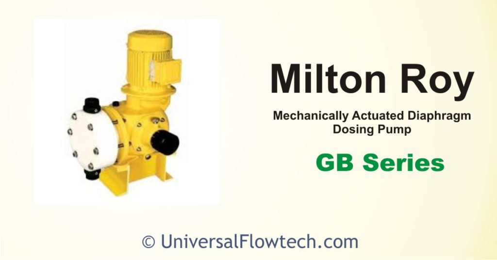 GB Series-Mechanically Actuated Diaphragm Metering Pump – Universal ...